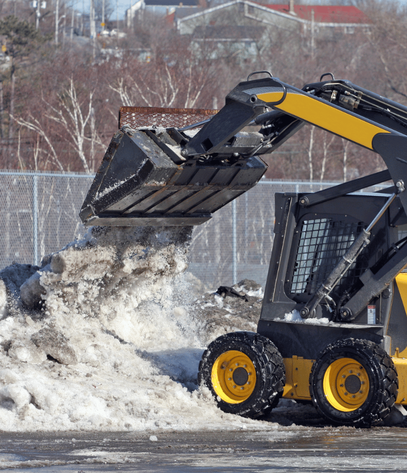 Expert Parking Lot Snow Management Services | TCOS