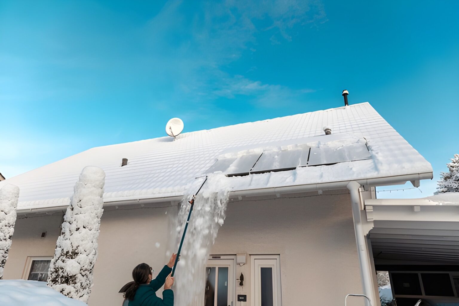 How to Remove Snow from Roof | Safe Snow Removal Tips